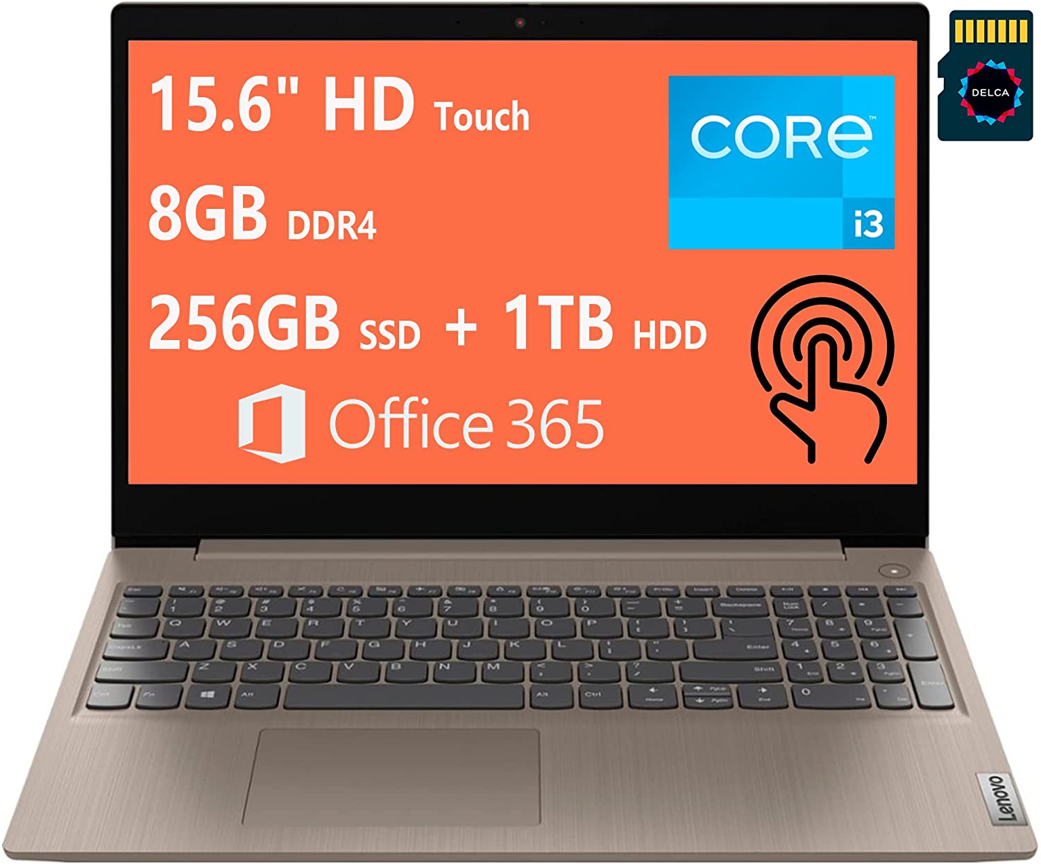 Lenovo IdeaPad 3 15 - i3-1115G4 · UHD Graphics Xe G4 · 15.6”, HD (1366 x 768), TN · 256GB SSD ...