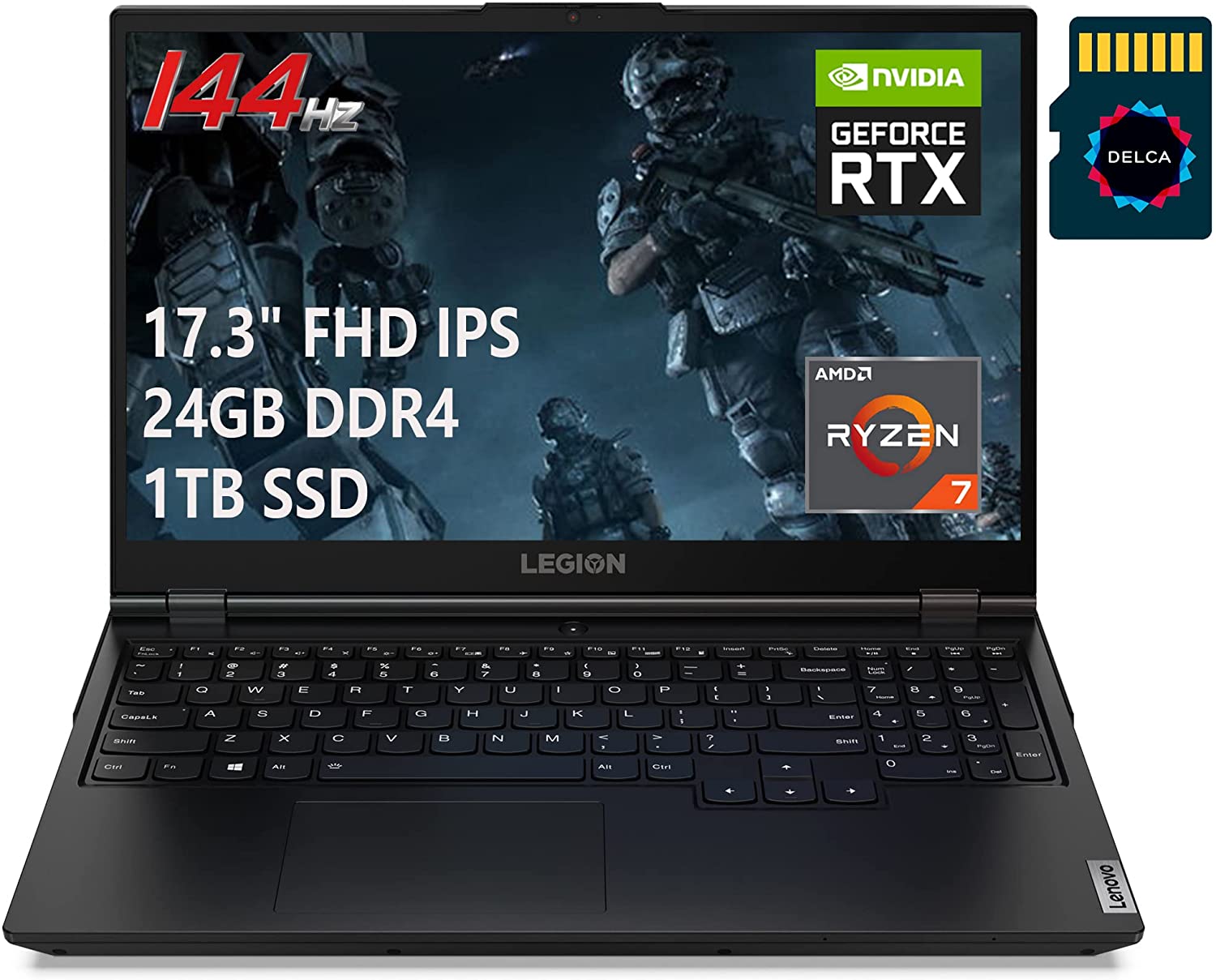Lenovo Legion 5 17 - Ryzen 5 5800H · RTX 3060 130W · 17.3”, Full HD ...
