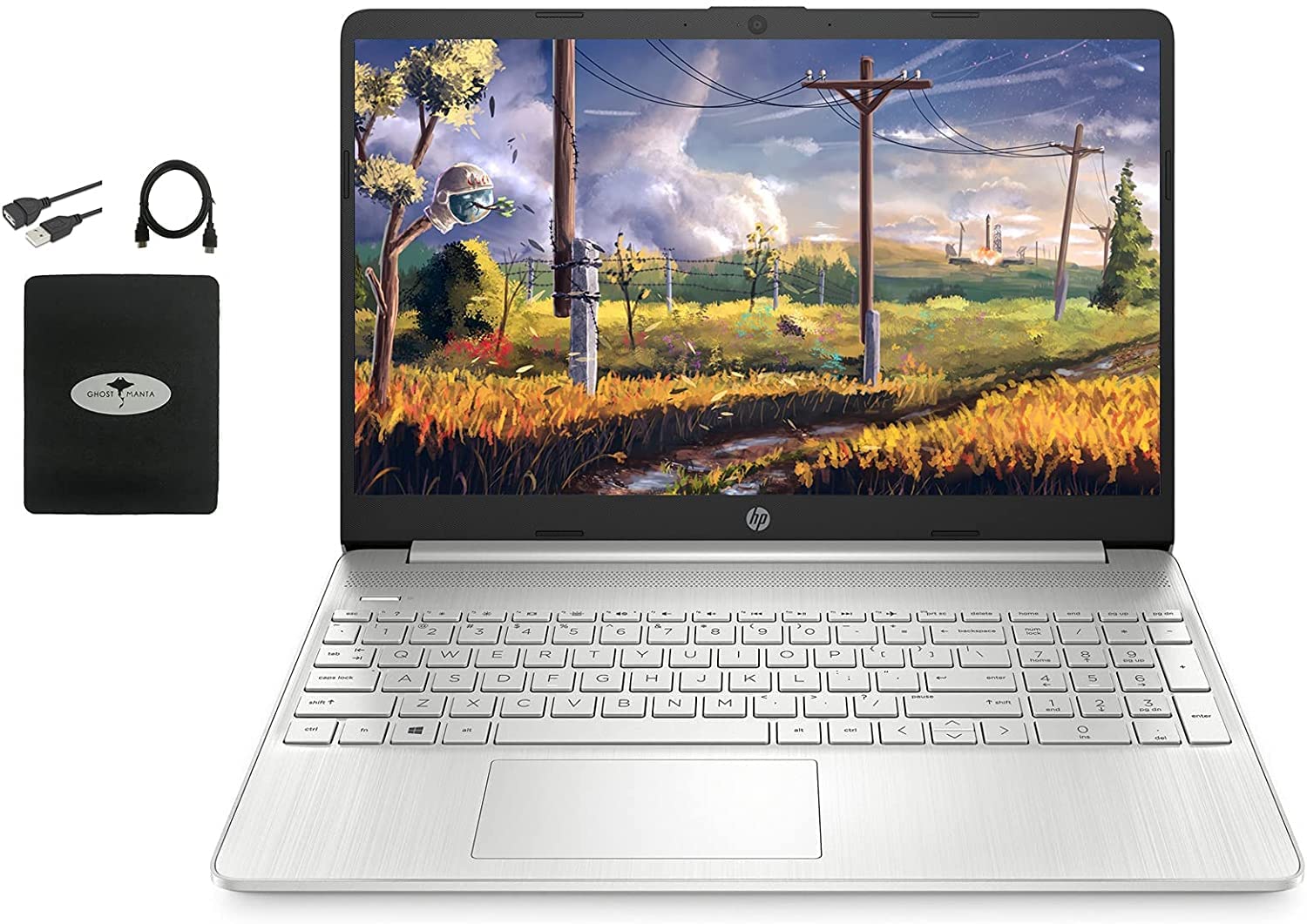 HP 15 - 3050U · Radeon RX Vega 3 · 15.6”, Full HD (1920 x 1080), IPS ...