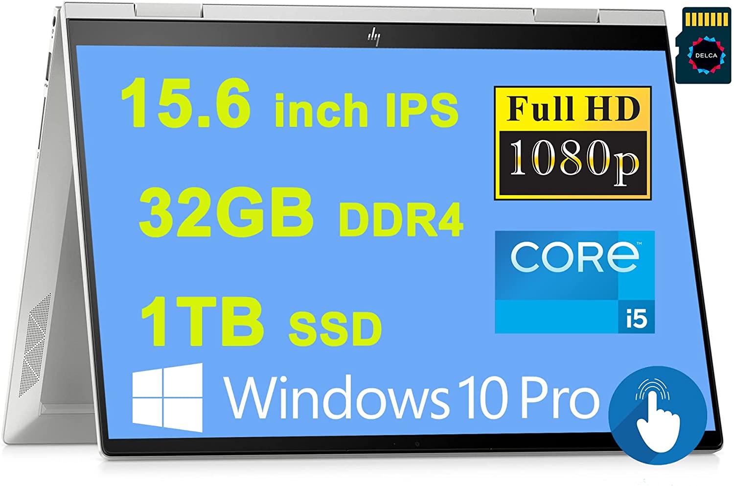 HP ENVY x360 15 - i5-1135G7 · Xe Graphics G7 80 EU · 15.6”, Full HD ...