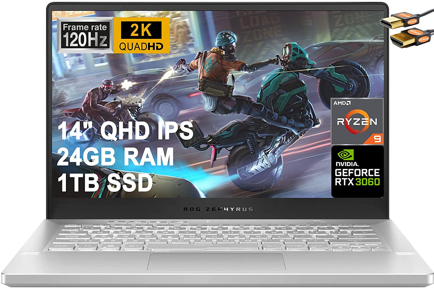 ASUS ROG Zephyrus G14 GA401 - Ryzen 9 5900HS · RTX 3060 (Laptop) · 14.0 ...