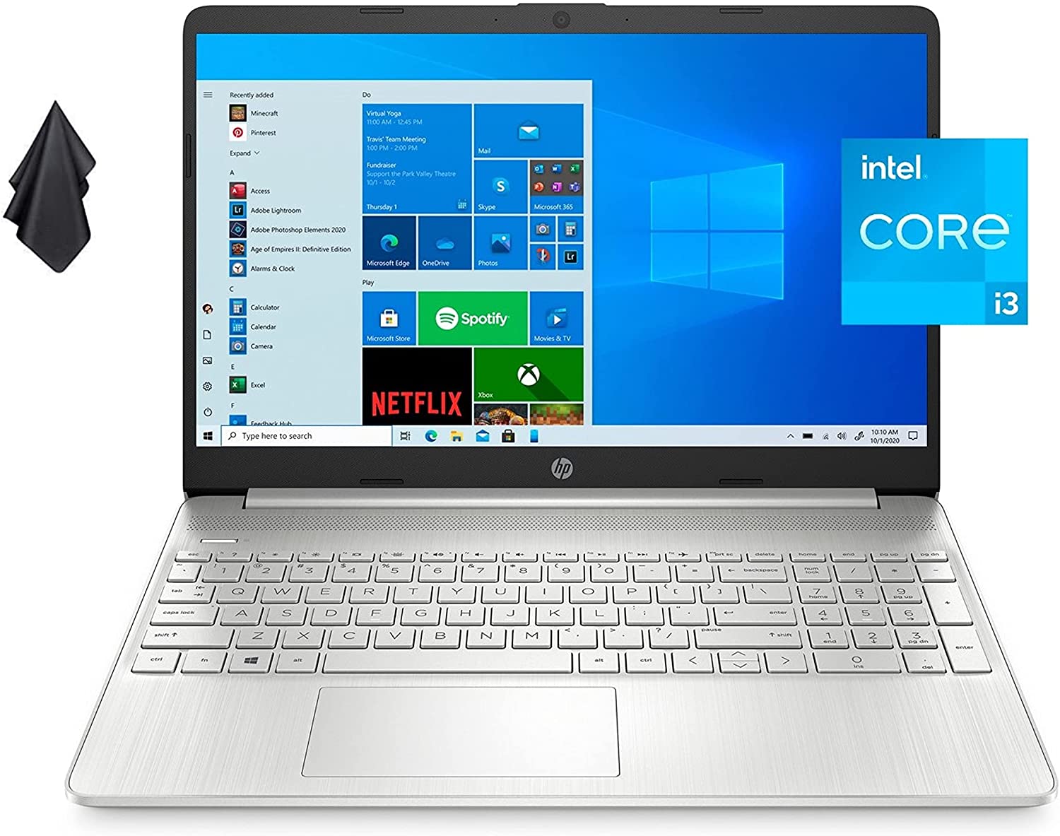 HP 15 - i3-1115G4 · UHD Graphics Xe G4 · 15.6”, HD (1366 x 768), TN ...