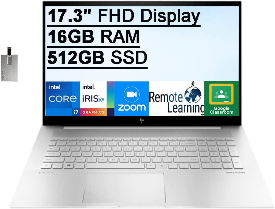 HP ENVY 17 - i7-1165G7 · Xe Graphics G7 · 17.3”, Full HD (1920 x 1080 ...