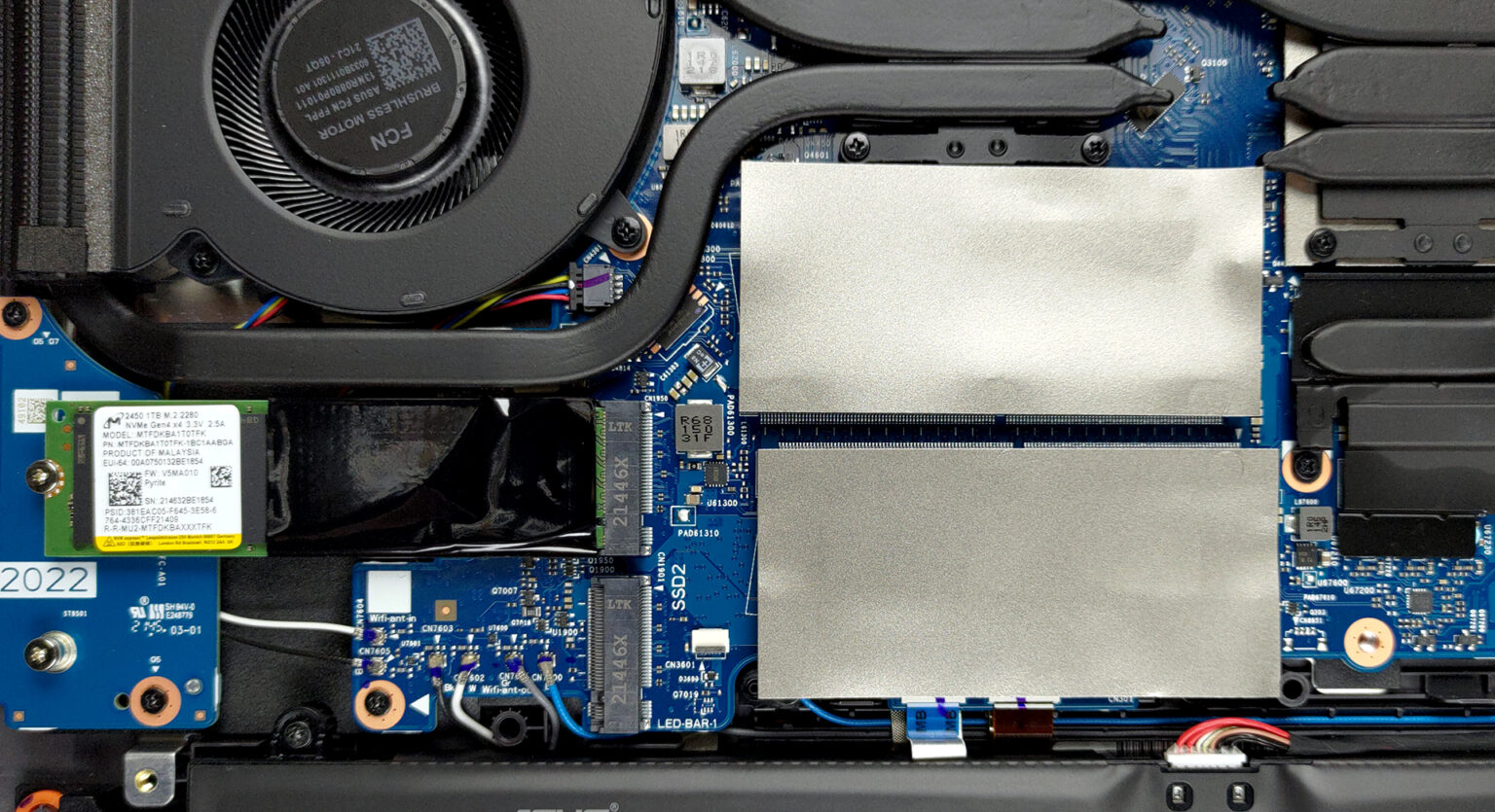 Inside ASUS ROG Strix G15 G513R (2022) - disassembly and upgrade ...