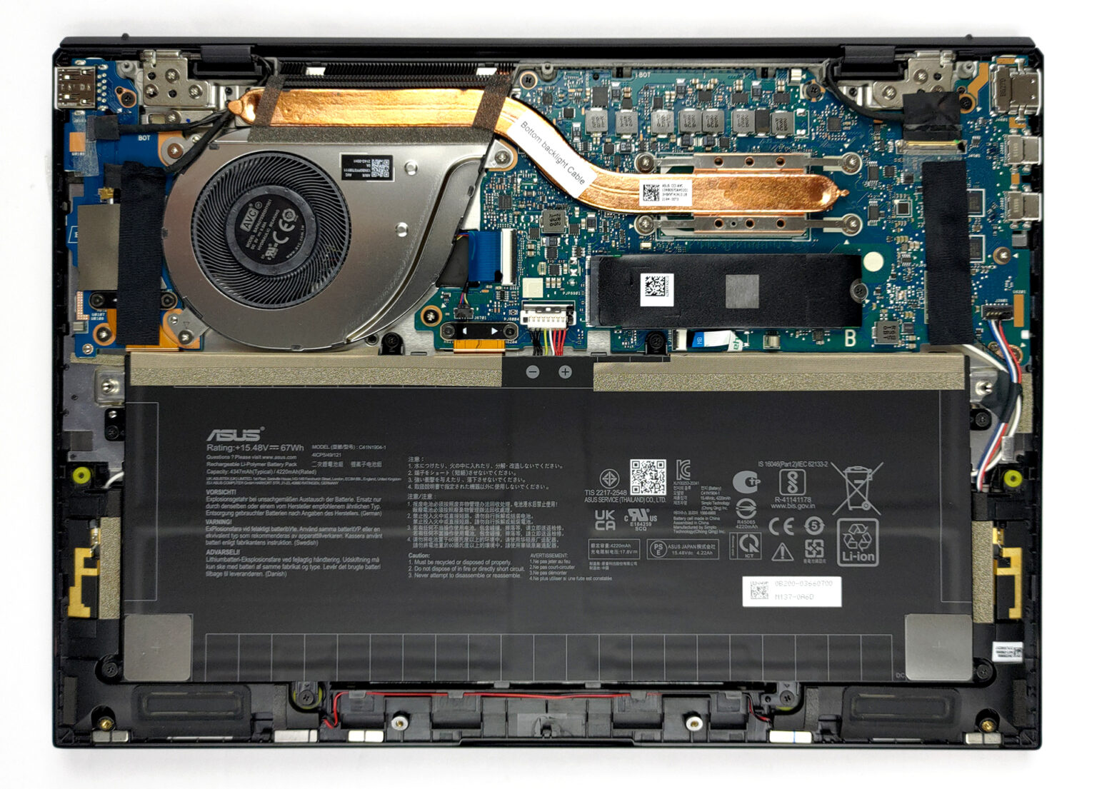 Inside ASUS Zenbook S UX393 - disassembly and upgrade options ...