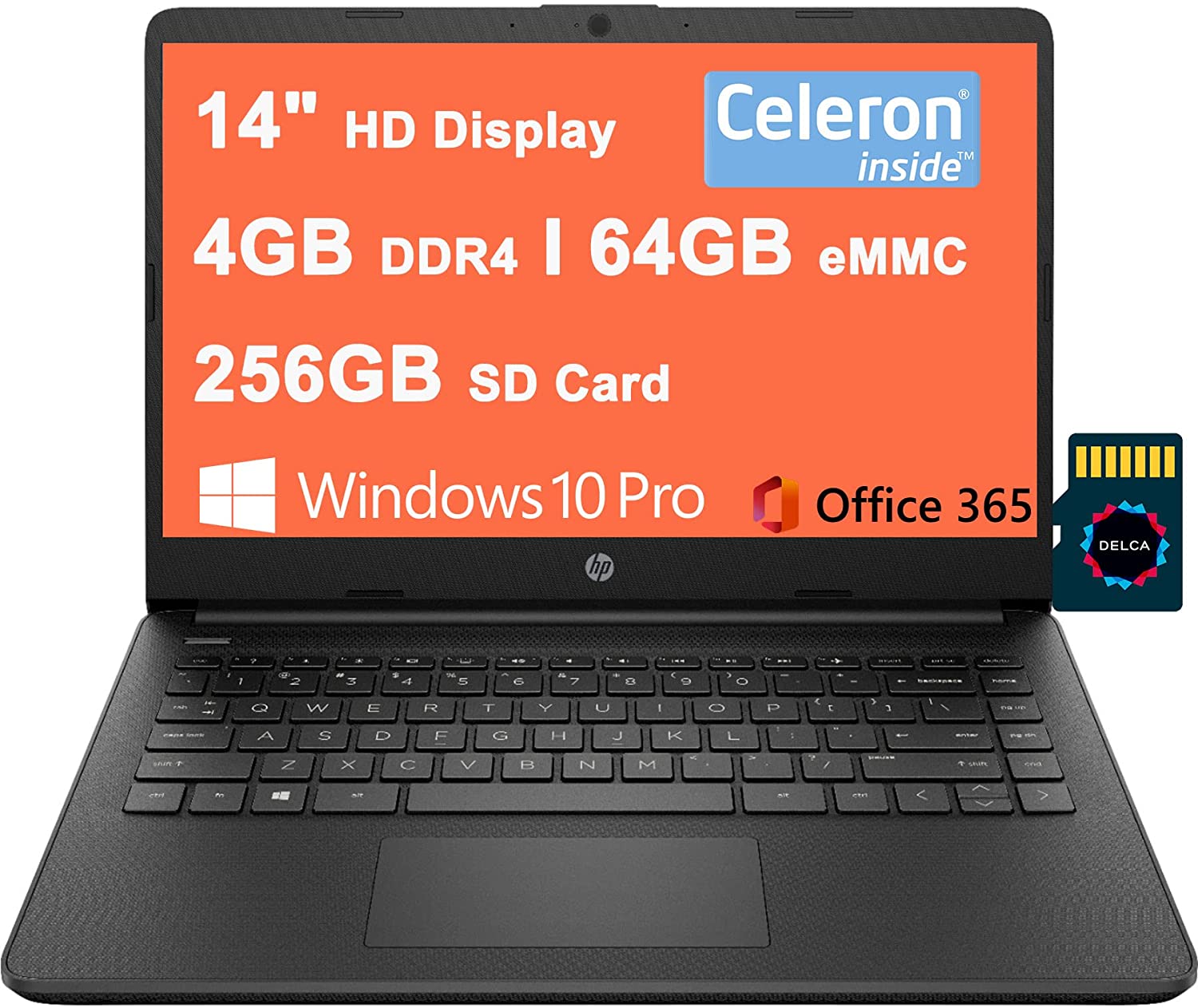 HP 14 - Celeron N4020 · UHD Graphics 600 · 14.0”, HD (1366 x 768), TN ...