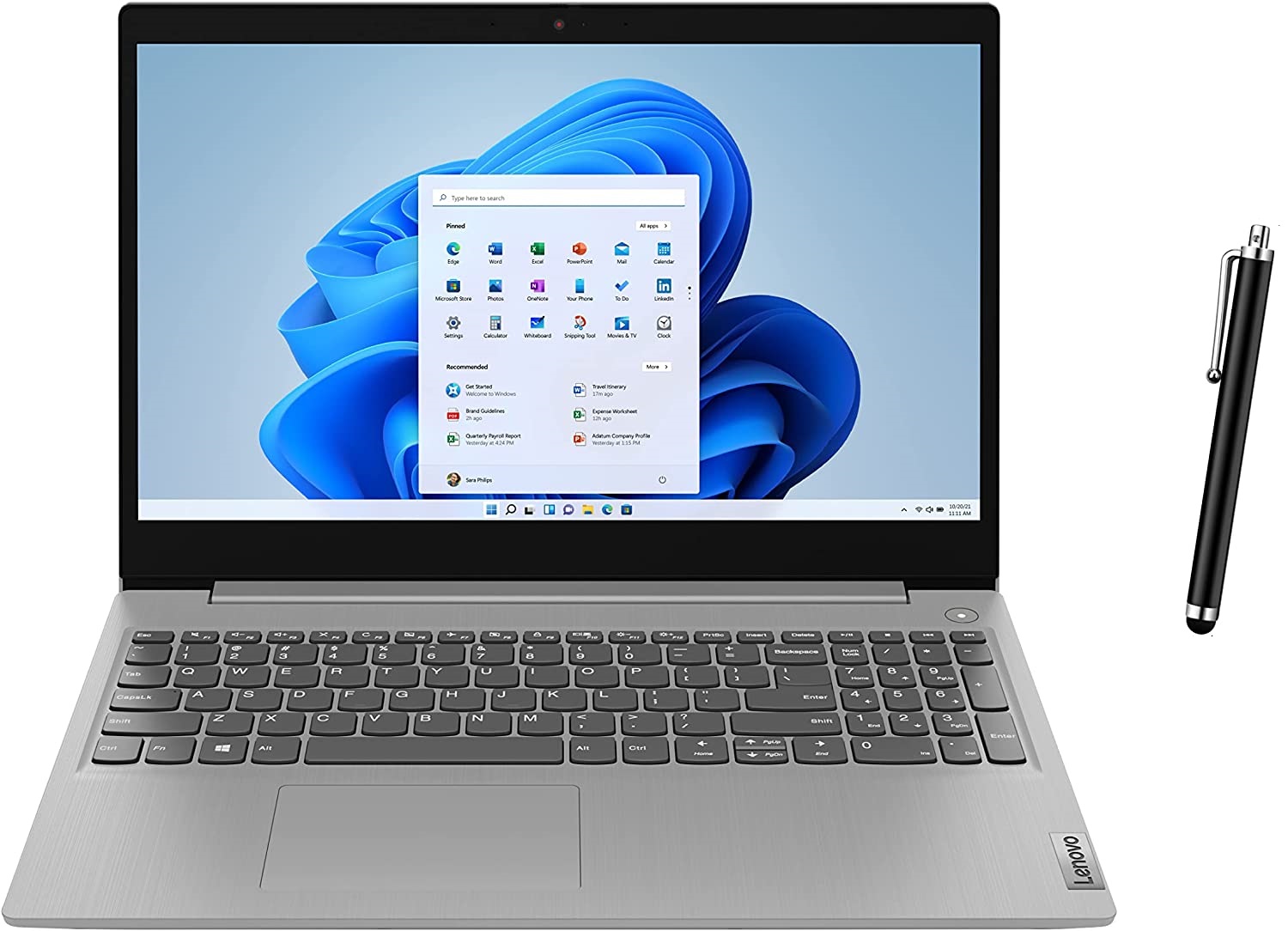 Lenovo IdeaPad 3 15 - i3-1115G4 · UHD Graphics Xe G4 · 15.6”, HD (1366 x 768), TN · 2TB SSD · 1x ...