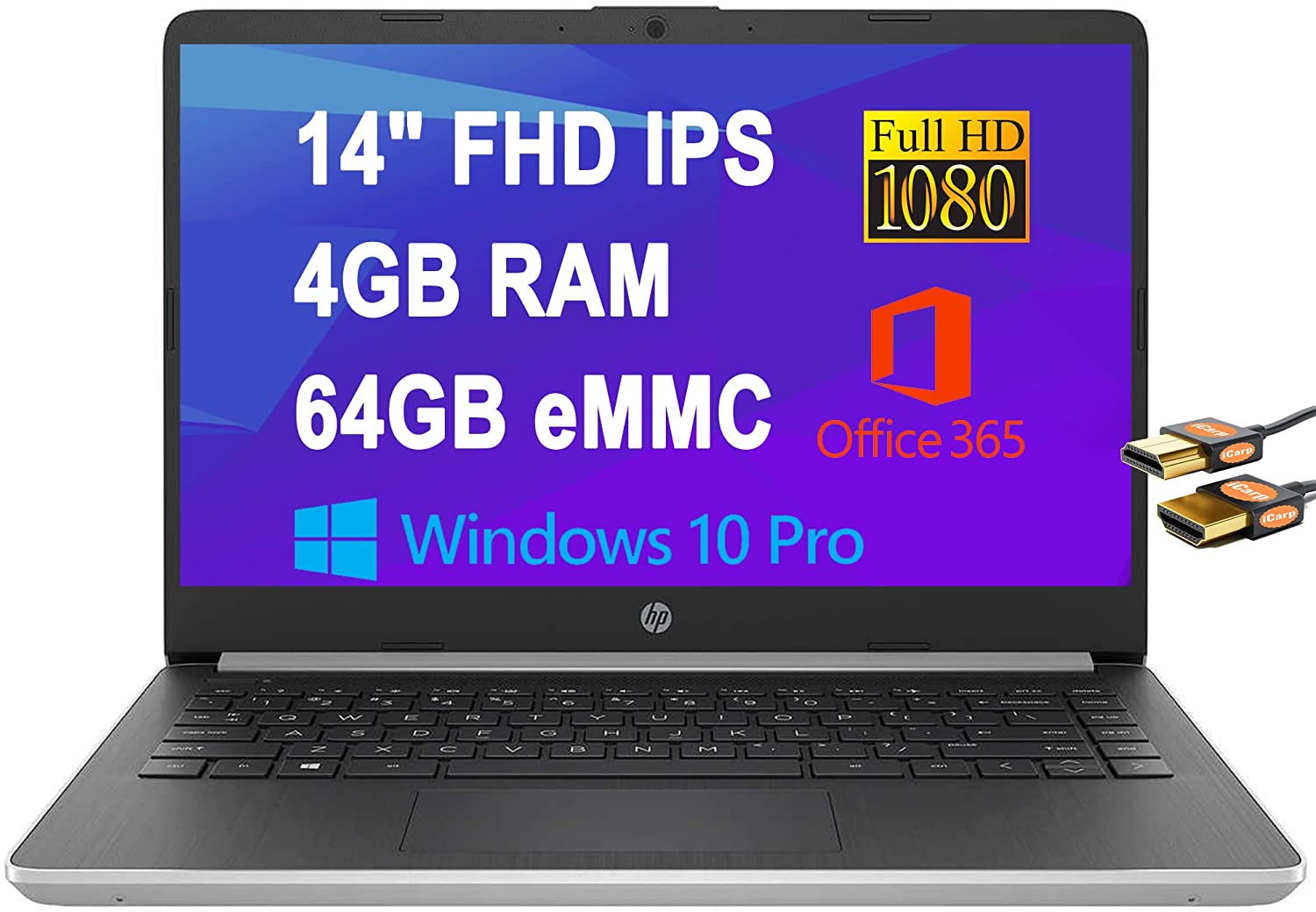 HP 14 - Pentium N5000 · UHD Graphics 605 · 14.0”, Full HD (1920 x 1080 ...