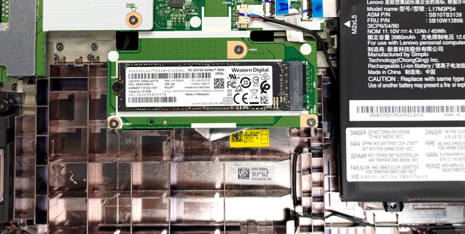 Inside Lenovo ThinkPad L15 Gen 2 - disassembly and upgrade options ...