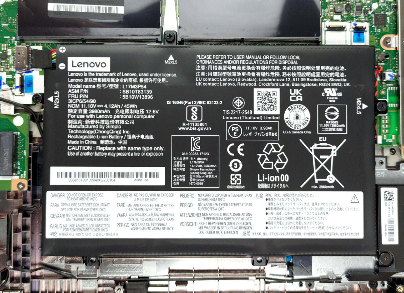 Inside Lenovo ThinkPad L15 Gen 2 - disassembly and upgrade options ...