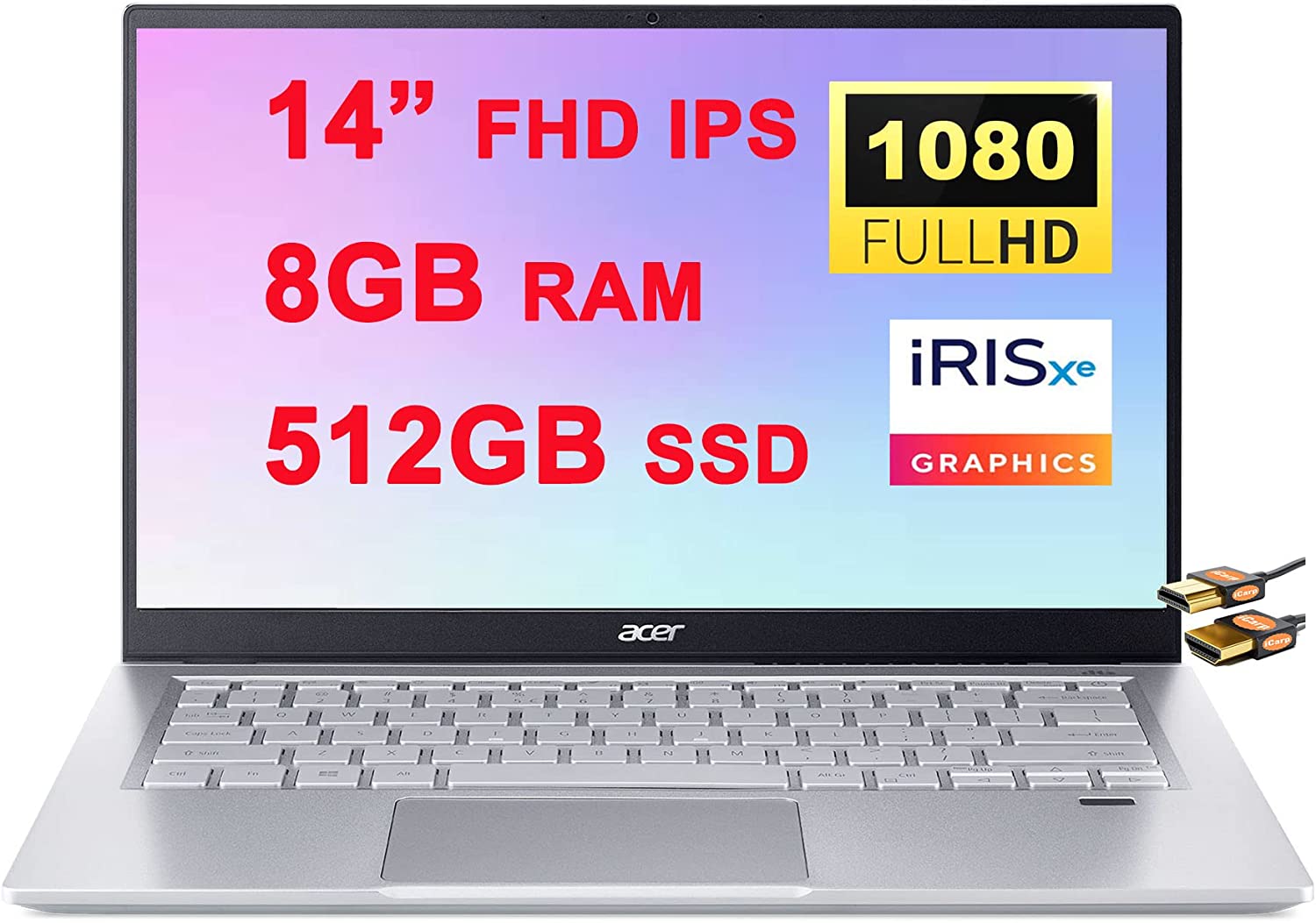 Acer Swift 3 - i5-1135G7 · Xe Graphics G7 80 EU · 14.0”, Full HD (1920 ...