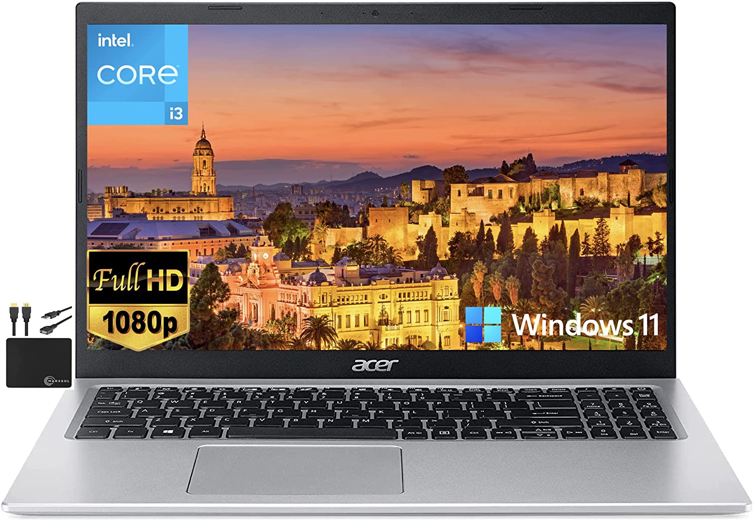 Acer Aspire 5 - i3-1115G4 · UHD Graphics Xe G4 · 15.6”, Full HD (1920 x ...