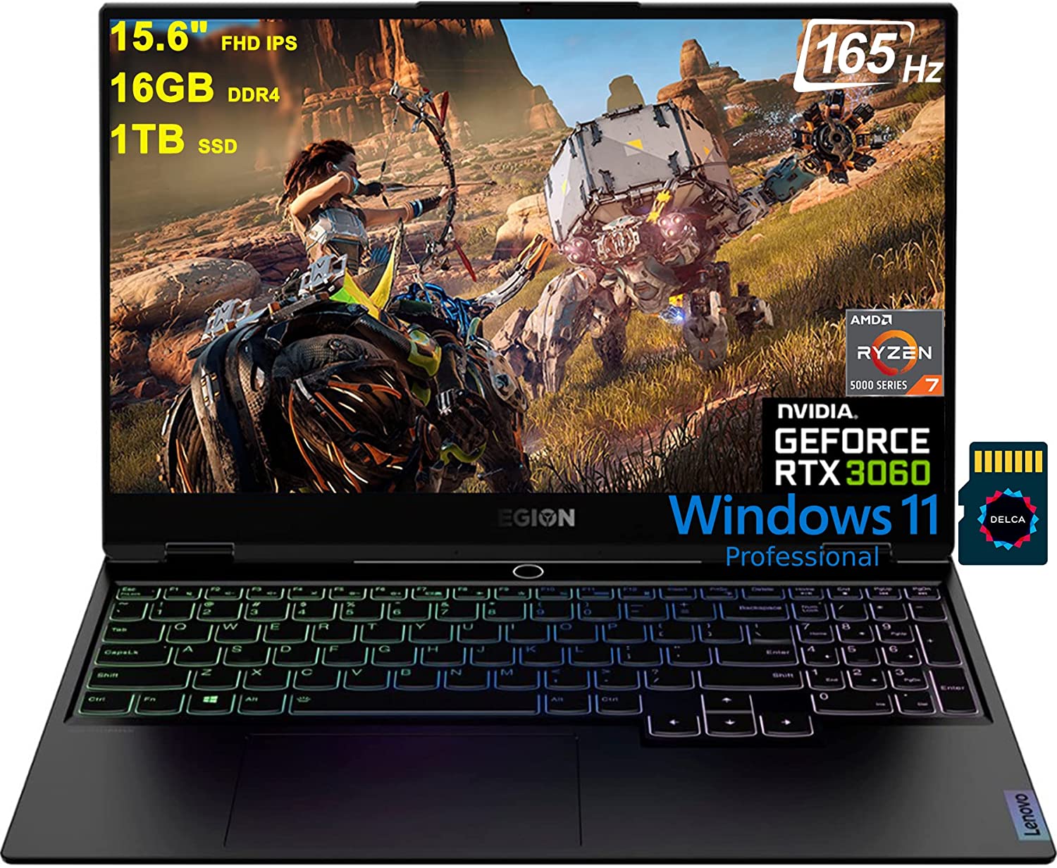 Lenovo Legion S7 15 - Ryzen 5 5800H · RTX 3060 100W · 15.6", Full HD ...