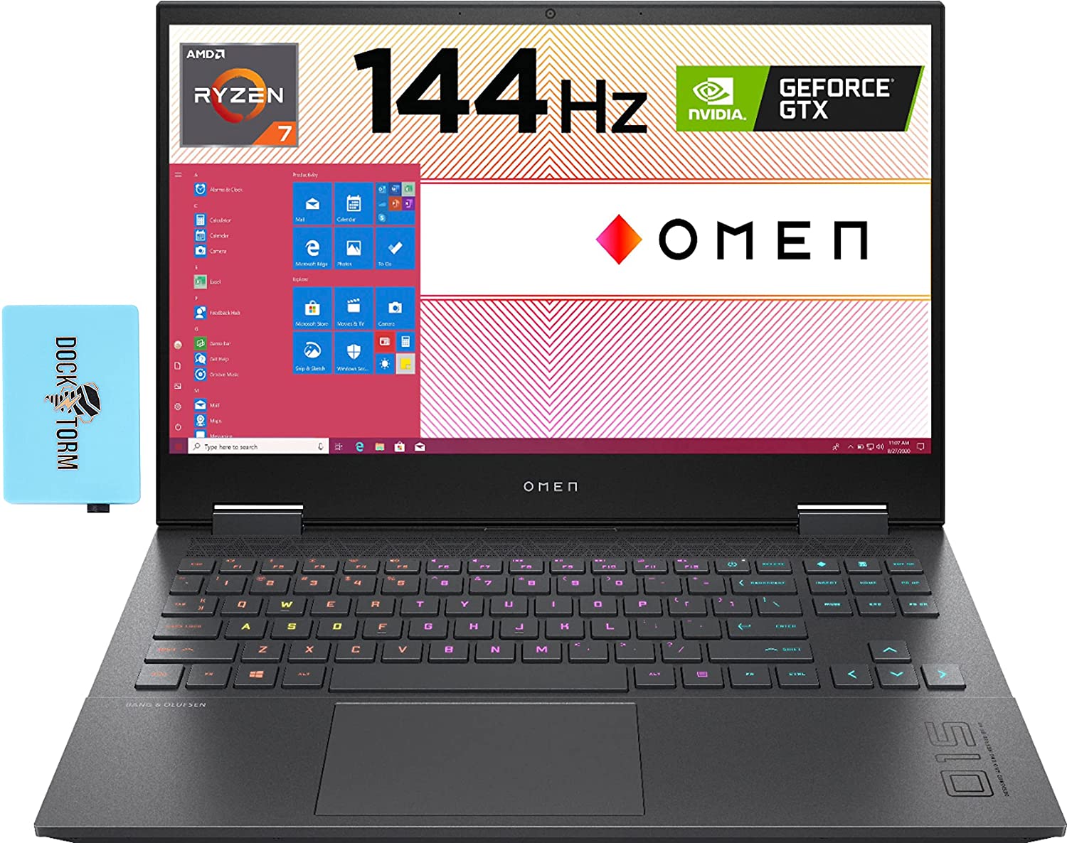 HP OMEN 15 - i7-10750H · RTX 3070 (Laptop) · 15.6”, Full HD (1920 x 1080), 144 Hz, IPS · 1TB SSD ...