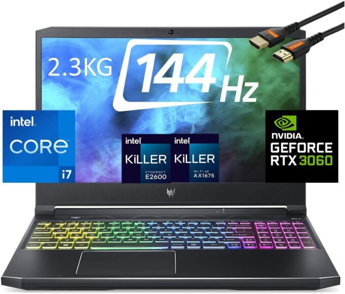 Acer Predator Helios 300 - i7-11800H · RTX 3060 105W · 15.6”, Full HD ...