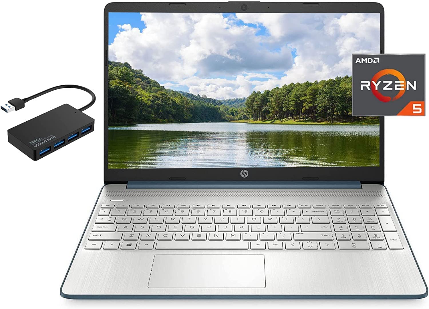 HP 15 - Ryzen 5 5500U · RX Vega 7 15W · 15.6”, Full HD (1920 x 1080 ...