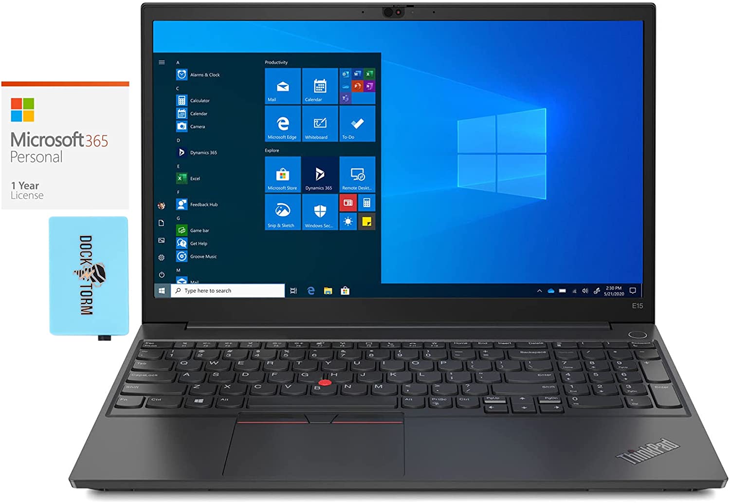 Lenovo ThinkPad E15 Gen 2 - i5-1135G7 · Xe Graphics G7 80 EU · 15.6 ...