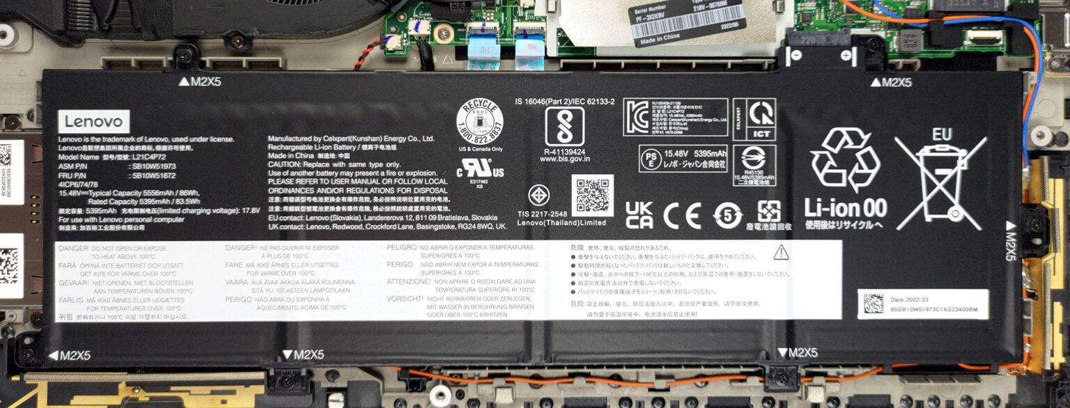 Inside Lenovo ThinkPad T16 Gen 1 - disassembly and upgrade options ...