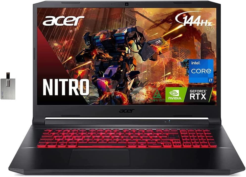 Acer Nitro 5 - i7-11800H · RTX 3050 Ti 75W · 17.3”, Full HD (1920 x ...