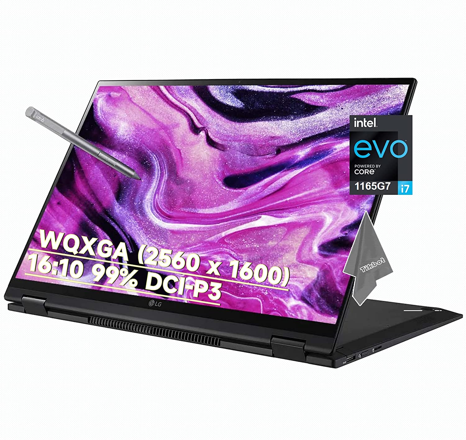 LG Gram 16 - i7-1165G7 · Xe Graphics G7 · 16.0", WQXGA (2560 x 1600 ...