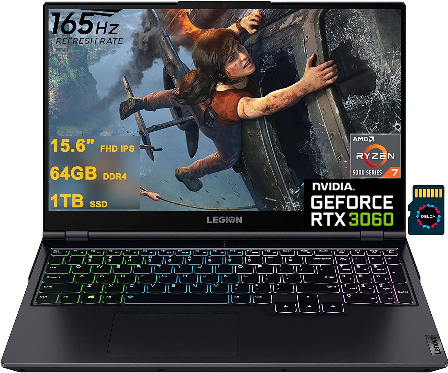 Lenovo Legion 5 15 - Ryzen 5 5800H · RTX 3060 130W · 15.6", Full HD ...