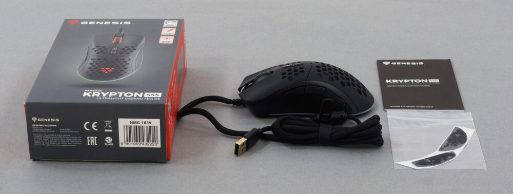 Genesis Krypton 555 review - light and well-built mouse | LaptopMedia.com