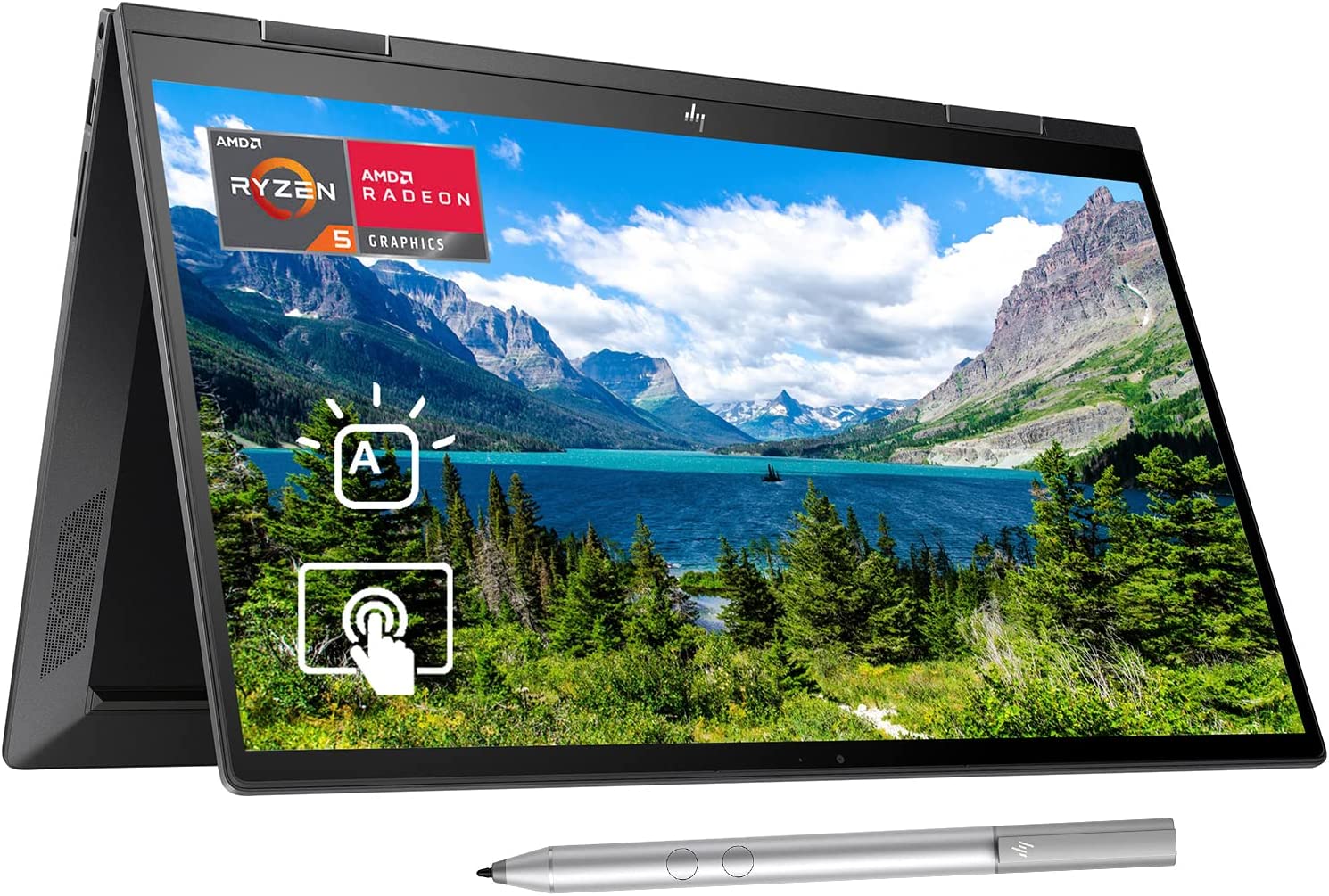 HP ENVY x360 15 - Ryzen 5 5625U · RX Vega 7 15W · 15.6”, Full HD (1920 ...