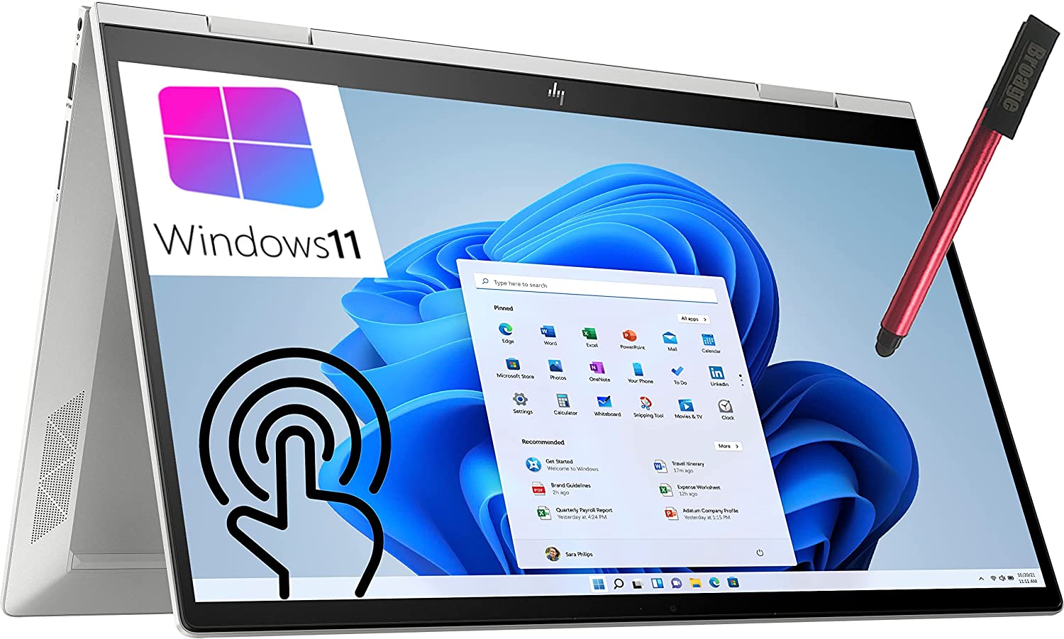 HP ENVY x360 15 - i7-1255U · Xe Graphics G7 · 15.6”, Full HD (1920 x ...