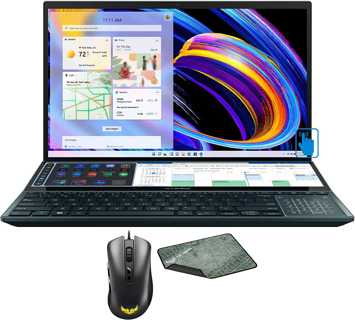 ASUS ZenBook Pro Duo 15 - i9-12900H · RTX 3070 Ti Laptop · 15.6”, 4K ...