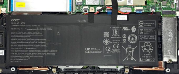宏碁swift 3 Sf314 512内部 拆卸和升级选项 Laptopmedia 中国 