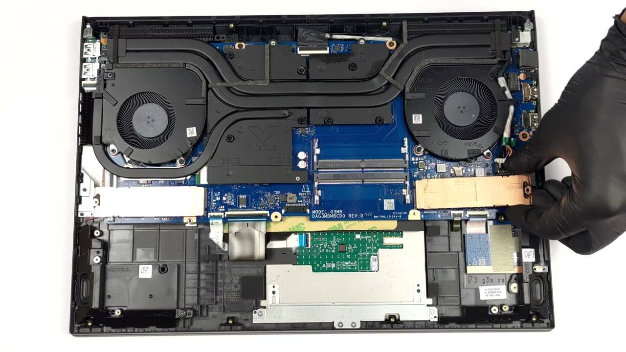 Inside HP Victus 16 (16-d1000) - disassembly and upgrade options ... Inside HP Victus 16 (16-d1000) - disassembly and upgrade options ...