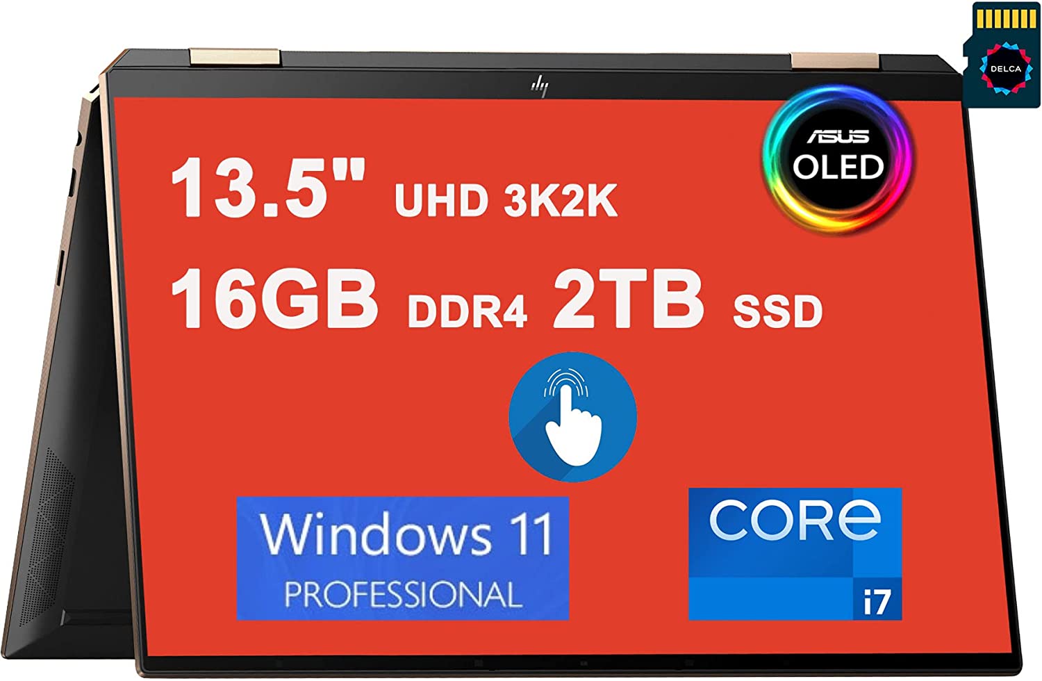 HP Spectre x360 14 - i7-1195G7 · Xe Graphics G7 · 13.5”, 3K2K (3000 x ...