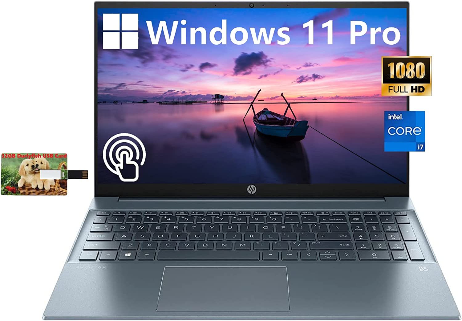 HP Pavilion 15 - i7-1195G7 · Xe Graphics G7 · 15.6”, Full HD (1920 x ...