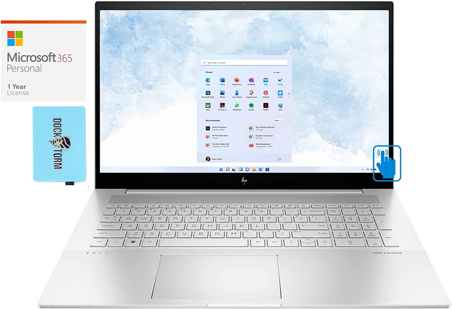 HP ENVY 17 - i7-1260P · Xe Graphics G7 · 17.3”, Full HD (1920 x 1080 ...