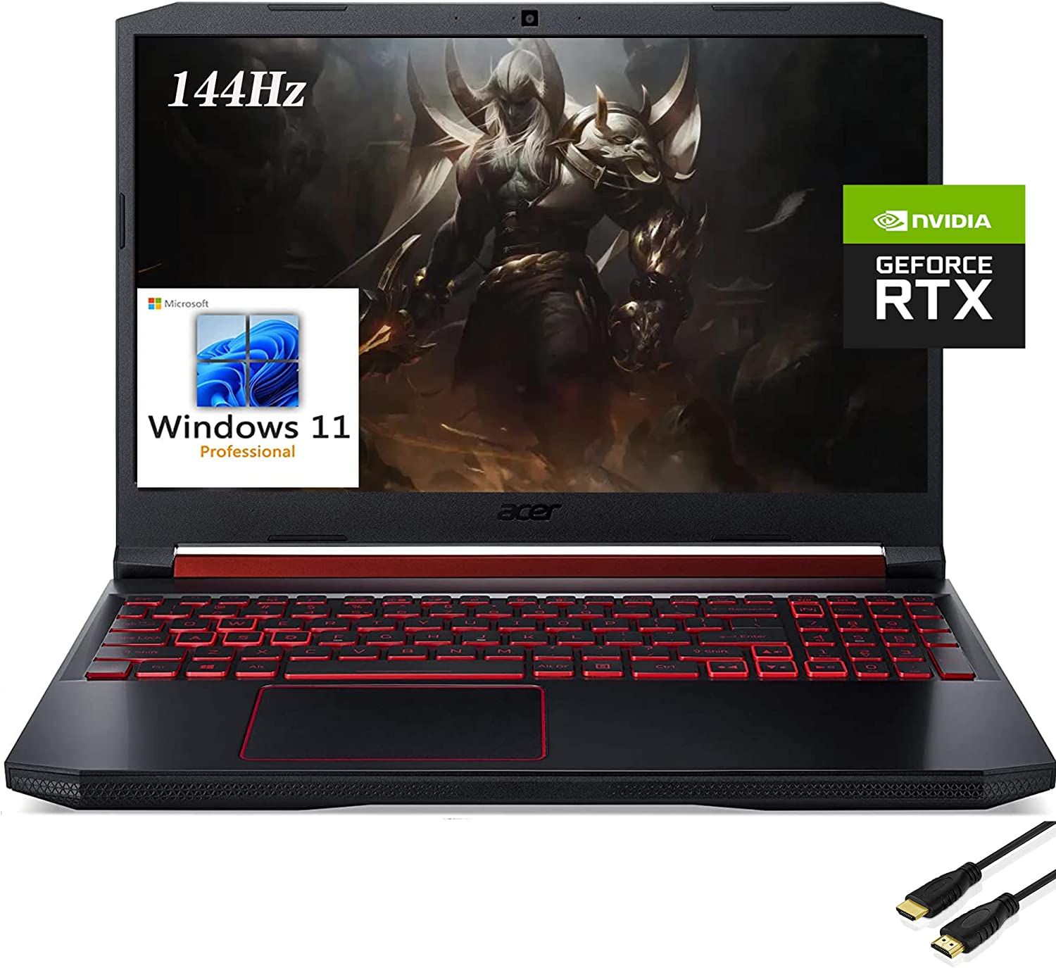 Acer Nitro 5 - Ryzen 5 5600H · RTX 3060 (Laptop) · 15.6”, Full HD (1920 ...