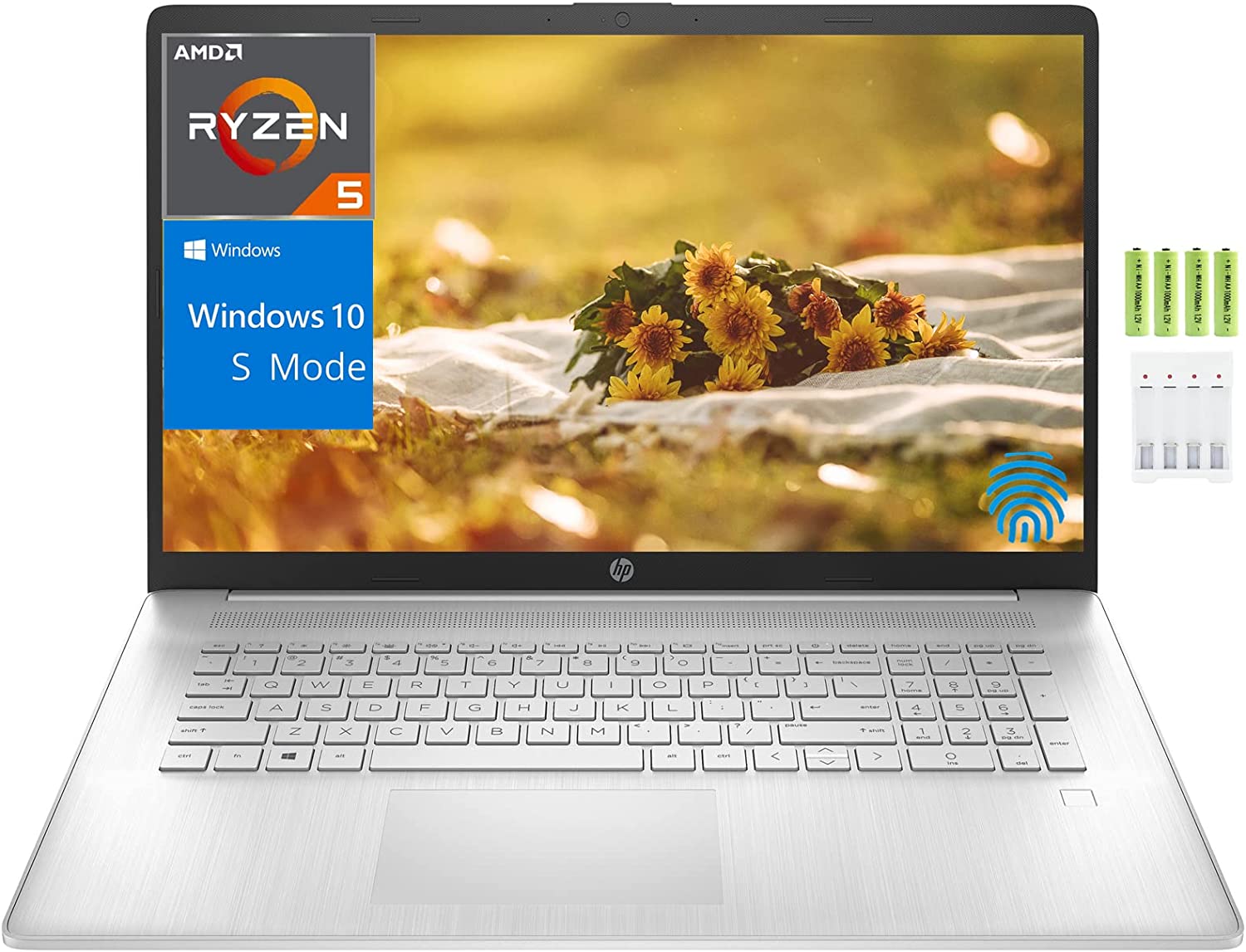 HP 17 - Ryzen 5 5500U · RX Vega 7 15W · 17.3”, Full HD (1920 x 1080 ...