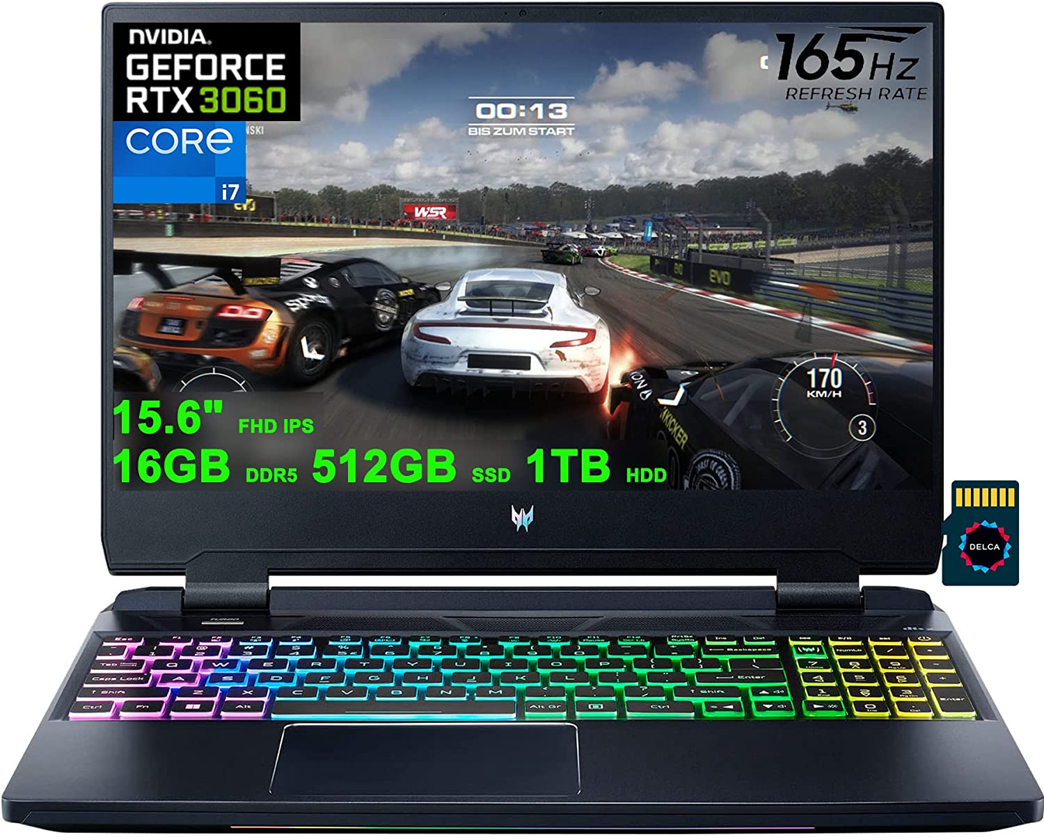 Acer Predator Helios 300 - i7-12700H · RTX 3060 Laptop · 15.6", WQHD ...