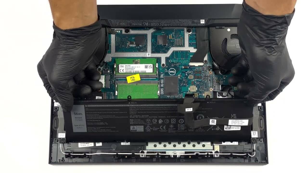 How to open Dell G15 5520 - disassembly and upgrade options | LaptopMedia.com