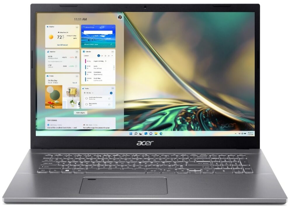 [规格、信息和价格] 宏碁Aspire 5 (A517-53/A517-53G) - 它有驱动力，它有动力 | LaptopMedia 中国