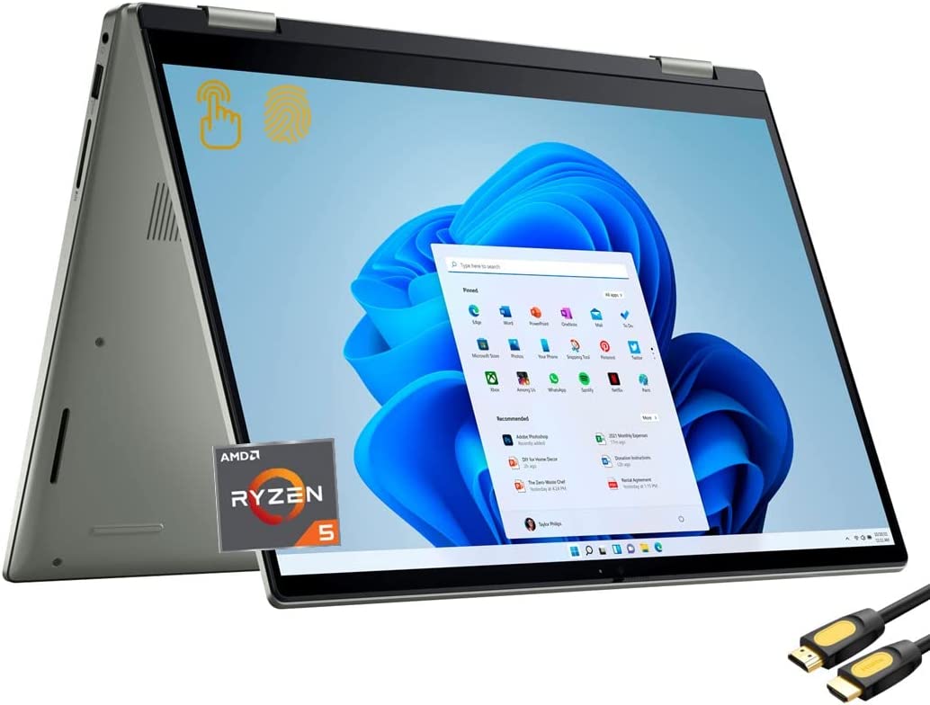 Dell Inspiron 7425 2-in-1 - Ryzen 5 5625U · RX Vega 7 15W · 14.0 ...