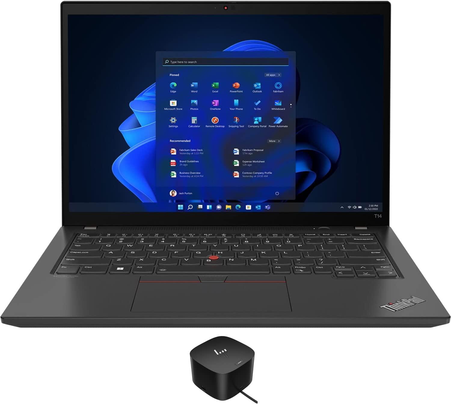 Lenovo ThinkPad T14 Gen 3 - i7-1260P · Xe Graphics G7 · 14.0", WUXGA ...