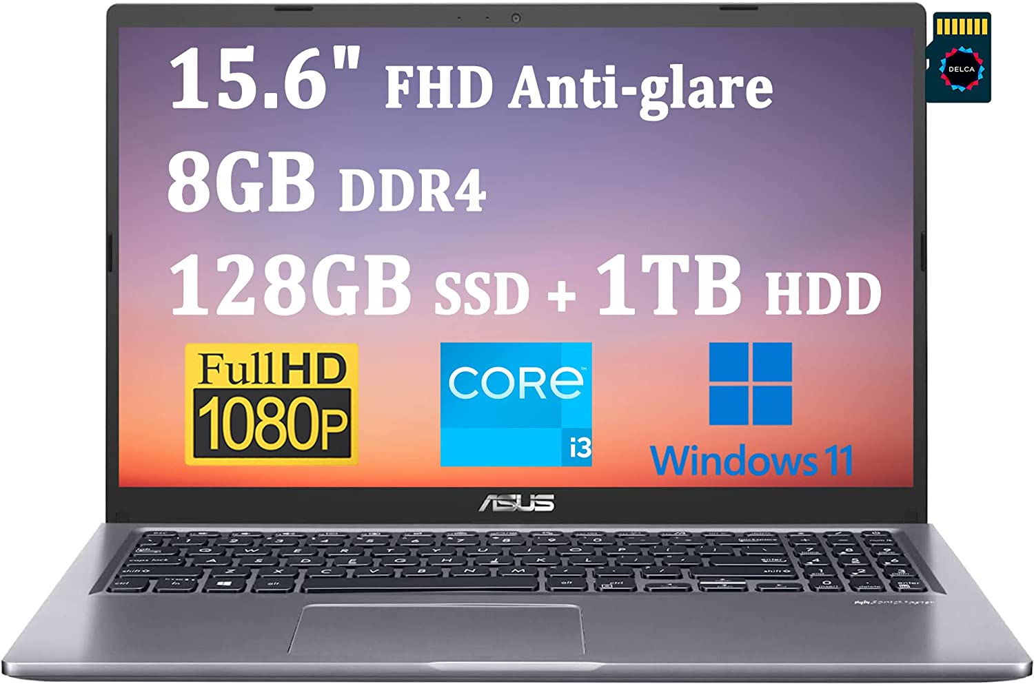 ASUS VivoBook 15 - i3-1115G4 · UHD Graphics Xe G4 · 15.6”, Full HD ...