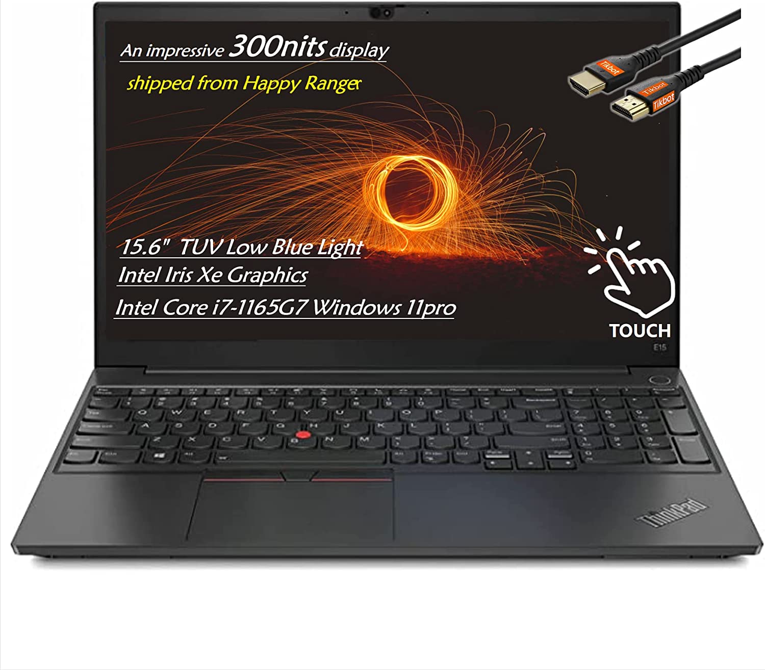 Lenovo ThinkPad E15 Gen 2 - i7-1165G7 · Xe Graphics G7 · 15.6”, Full HD (1920 x 1080), IPS · 1TB ...