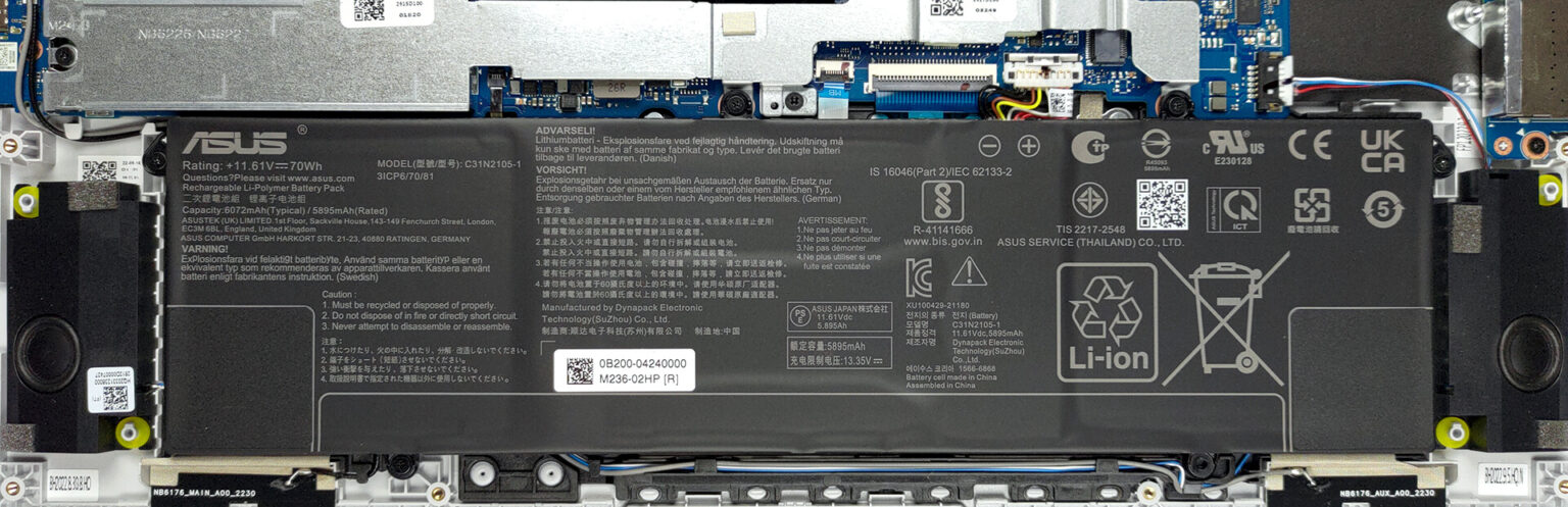 ASUS Vivobook Pro 15 OLED (K6502) review - this Vivobook has a MUX ...