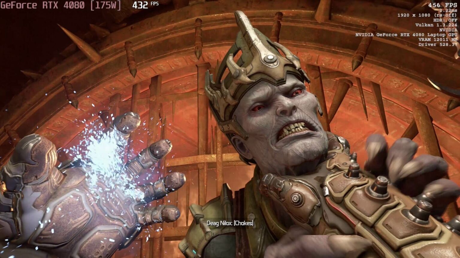 NVIDIA GeForce RTX 4080 (Laptop, 175W) in 42 gameplay videos with ...