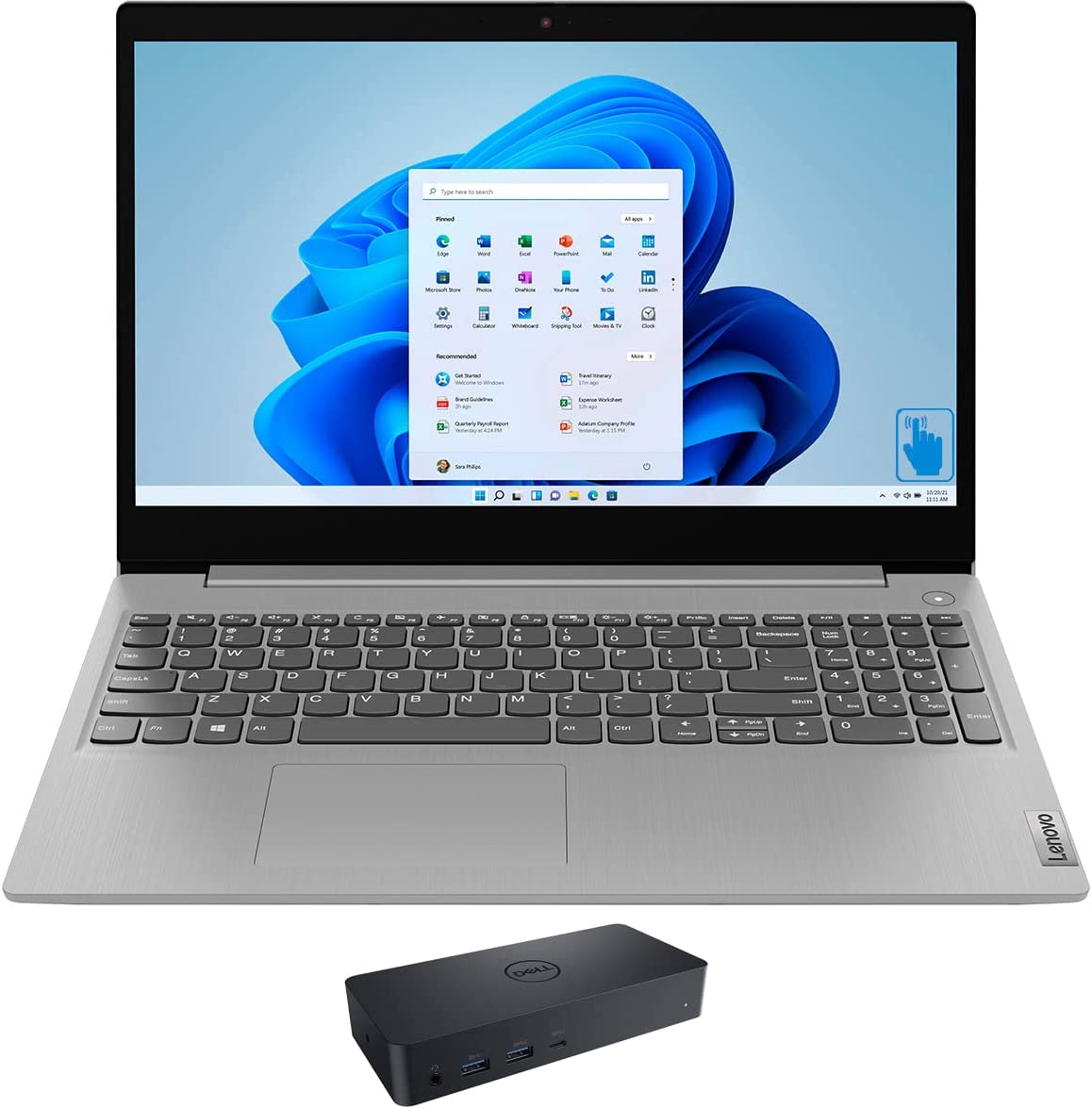 Lenovo IdeaPad 3 15 - i3-1115G4 · UHD Graphics Xe G4 · 15.6”, HD (1366 x 768), TN · 2TB SSD ...