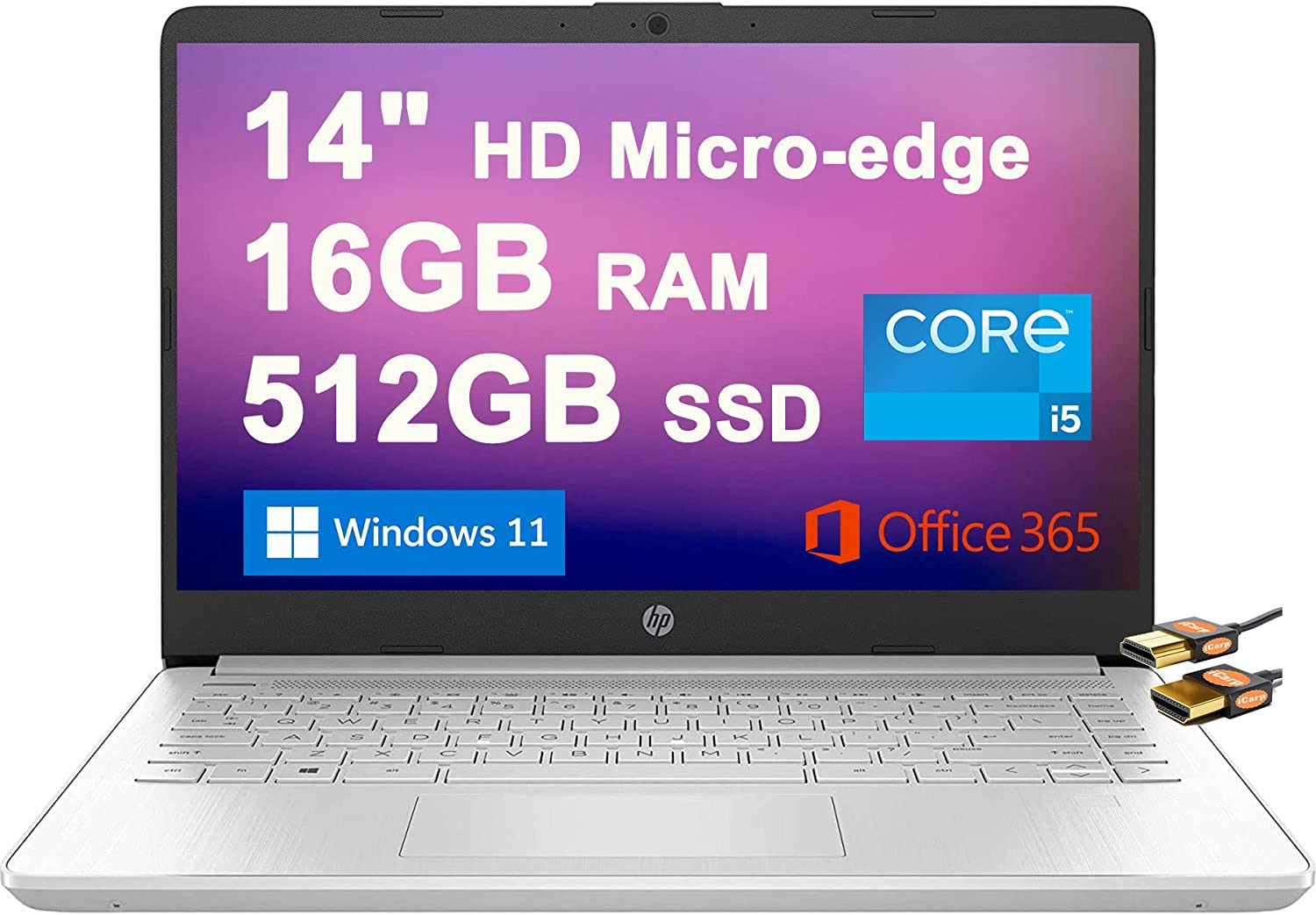 HP 14 - i5-1135G7 · Xe Graphics G7 80 EU · 14.0”, HD (1366 x 768), TN ...