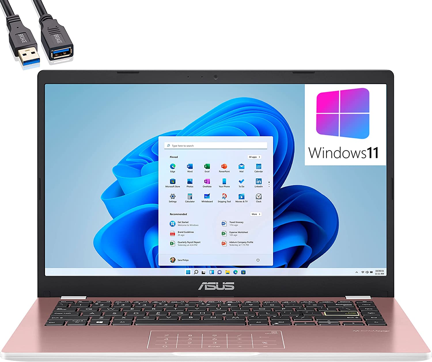 ASUS E410 - Celeron N4020 · UHD Graphics 600 · 14.0”, HD (1366 x 768 ...