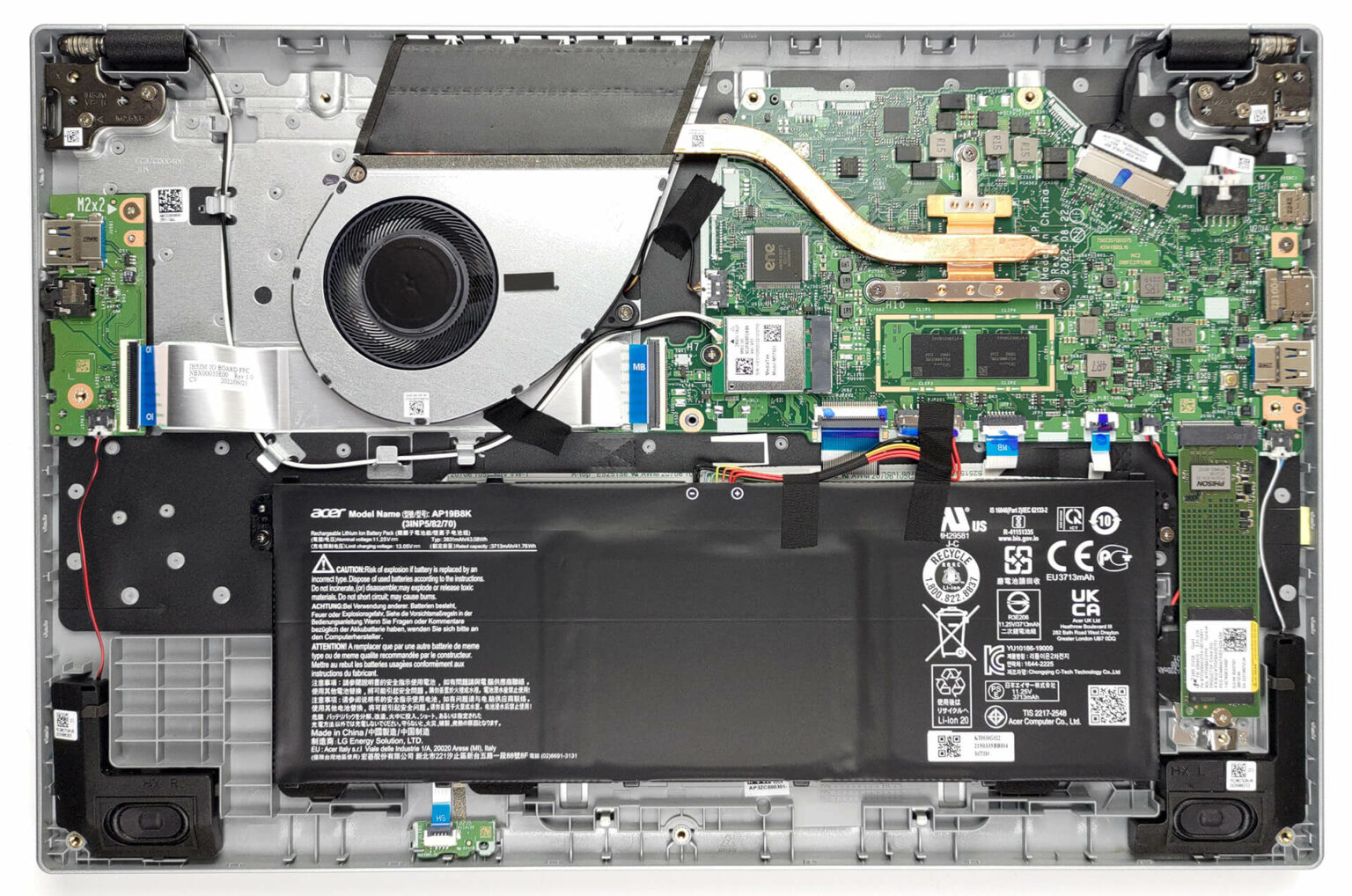 How to open Acer Aspire 3 (A315-24P) - disassembly and upgrade options | LaptopMedia.com