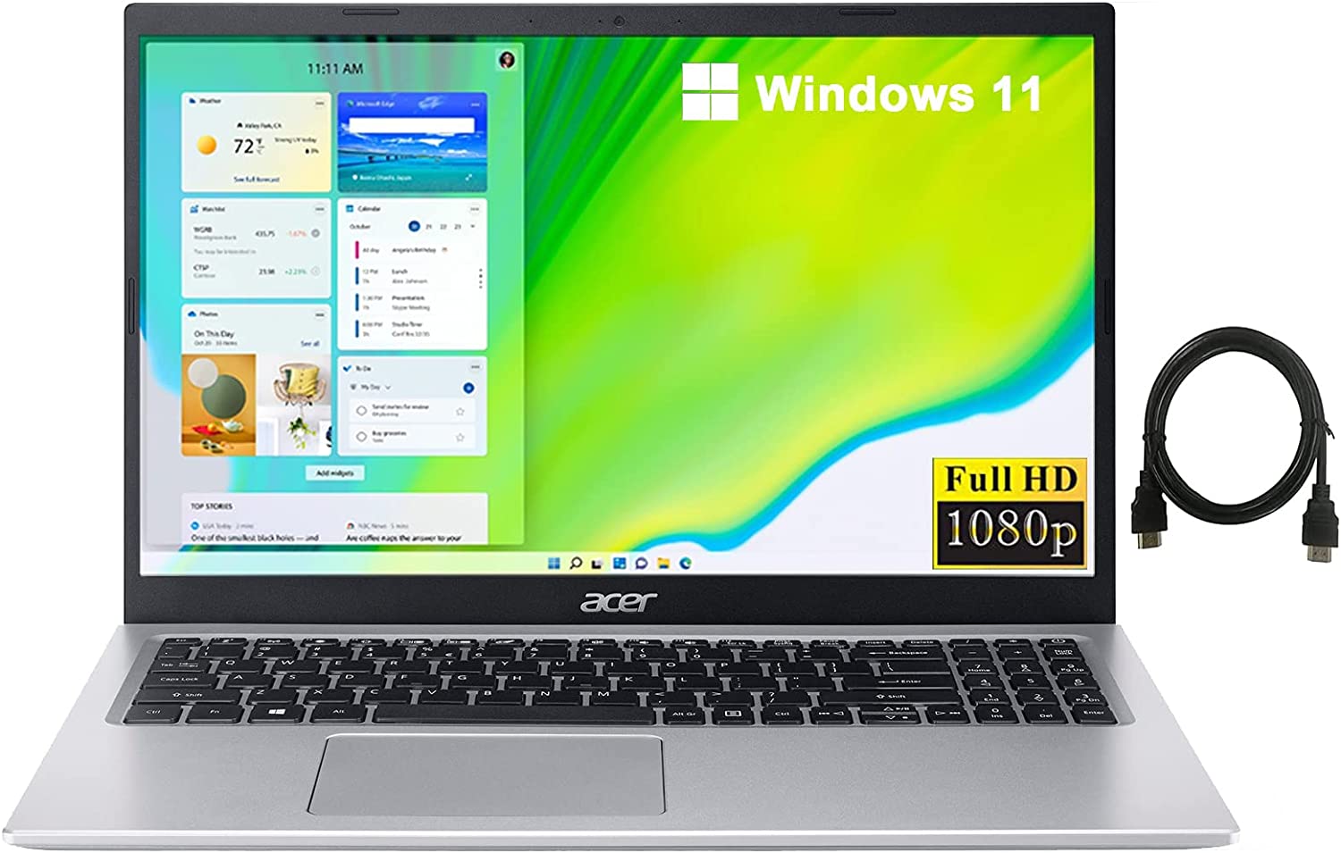 Acer Aspire 5 - i3-1115G4 · UHD Graphics Xe G4 · 15.6”, Full HD (1920 x ...